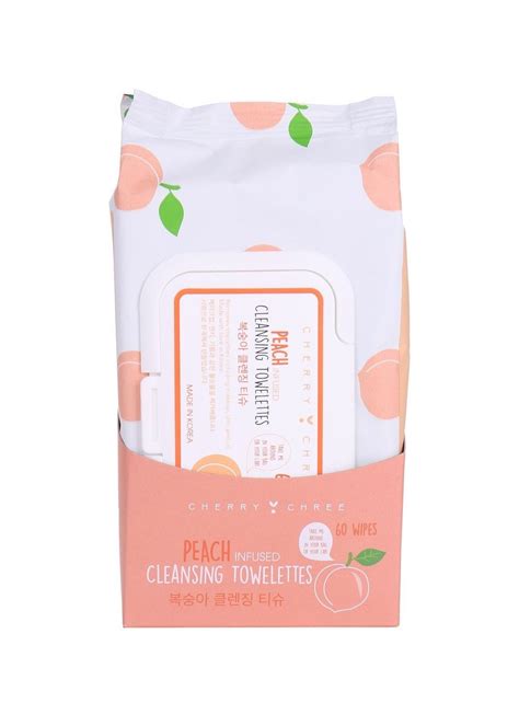 Cherry Chree Peach Cleansing Wipes Artofit