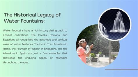 Ppt The Elegance And Tranquility Of Water Features By Fountains
