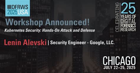 Workshop Kubernetes Security Hands On Attack And Defense Dfrws