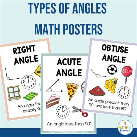 Types Of Angles Display Posters To Help You Teach Tricky Math Topics