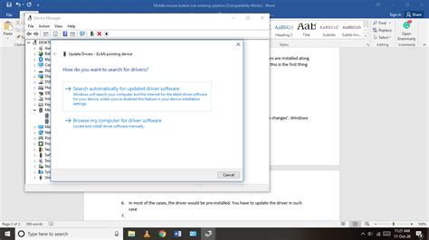 Middle Mouse Button Not Working Fix Now