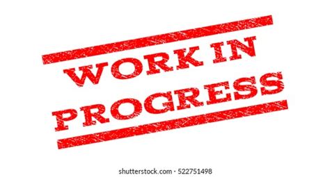 In Progress Stamp Photos And Images And Pictures Shutterstock