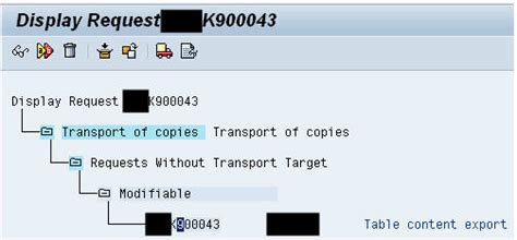 Export Table Content Using A Transport Of Copies SAP Community