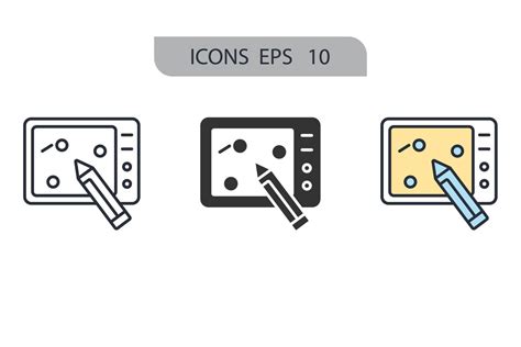 Illustrator Icons Symbol Vector Elements For Infographic Web 11993459 Vector Art At Vecteezy