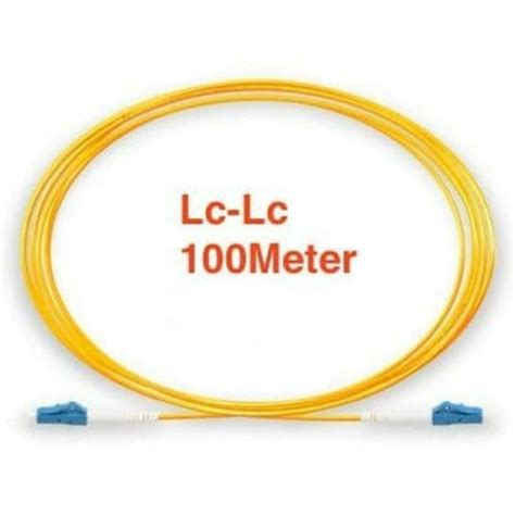 Jual Patchcord Lc Lc Simplex Duplex SingleMode 100 Meter Simplex Jakarta Utara Two