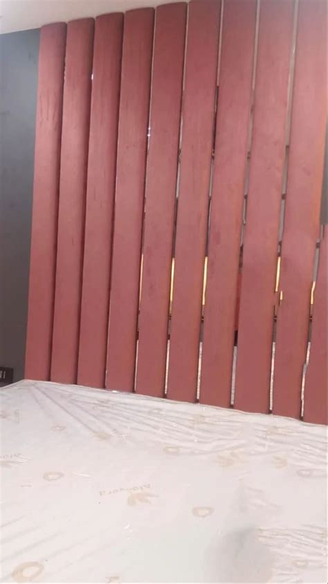 Red Teak Wood Bed Headboard Bed Size King Size At ₹ 390sq Ft In