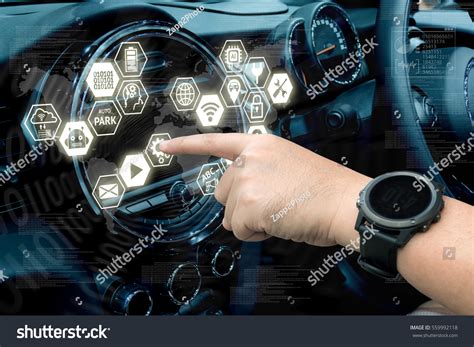 Smart Car Internet Things Iot Concept Stock Photo Shutterstock