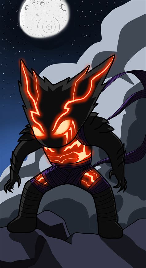 Chibi Garou Fanart By Me Ronepunchman