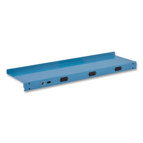 Global Industrial® Upper Workbench Shelf 3 Duplex Outlets For Use