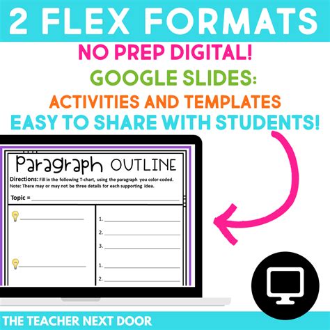 Paragraph Color Coding And Outlining Print And Digital The Teacher