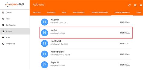 Habot Walkthrough 1n Introduction And Installation Habot Openhab Community