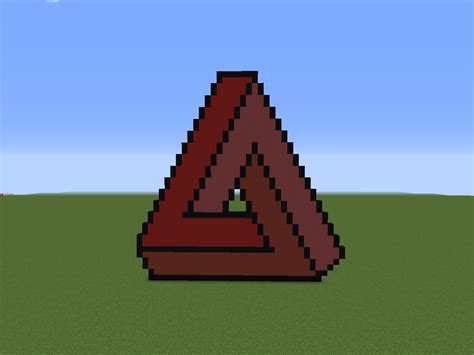I Made The Penrose Triangle In Minecraft R Minecraft