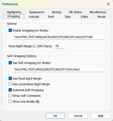 WinEdt The Lines Are Too Long TeX LaTeX Stack Exchange