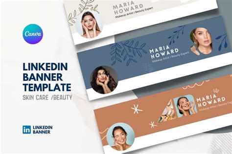Linkedin Banner Canva Template Masterbundles