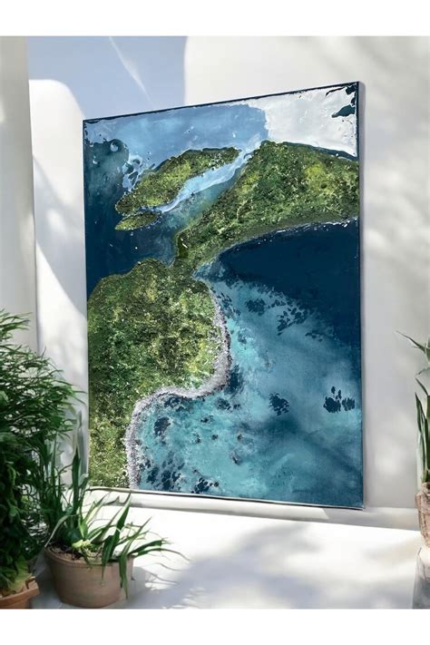 Wdesignart Akvaryum Koyu Bodrum Epoksi Sanatsal Tablo 50x70 Fiyatı Yorumları