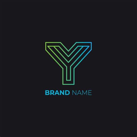 Modern Y Logo Design With Gradient Colors For Brand Identity 59280851