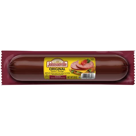 Johnsonville Original Recipe Snack Summer Pork Sausage 20oz Chub