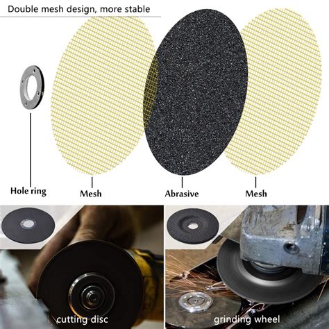 Fiberglass Mesh Netting Disc For Abrasive Powered Reinforcing Cutting