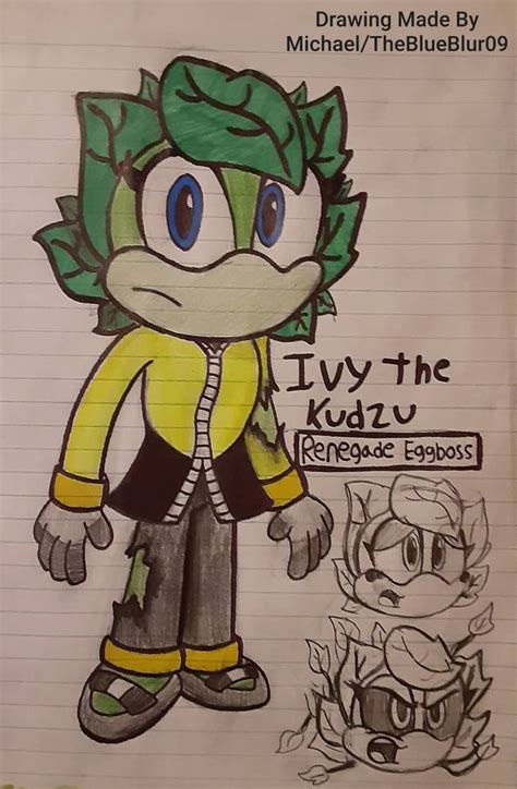 Sonic Oc Ivy The Kudzu Plant By Theblueblur09 On Deviantart