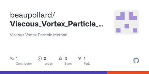 GitHub Beaupollard Viscous Vortex Particle Method Viscous Vortex Particle Method