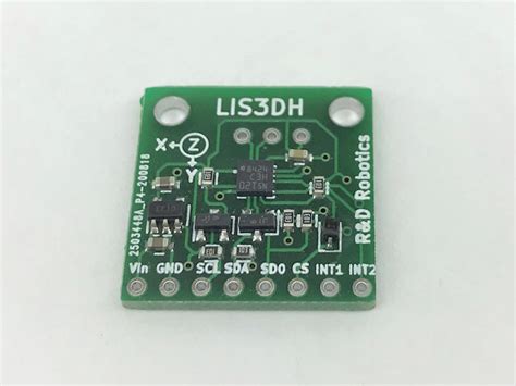 LIS DH Triple Axis Acceloremeter Module Grandado