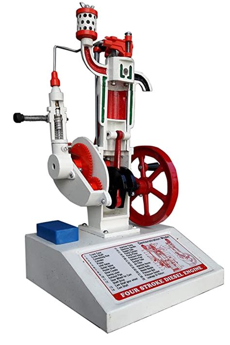 Four Stroke Diesel Engine Cut Sectional Model Scimedstore