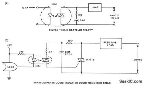 AC RELAY Relay Control Control Circuit Circuit Diagram SeekIC Com