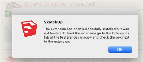 Extension Loading Issue Pro SketchUp Community