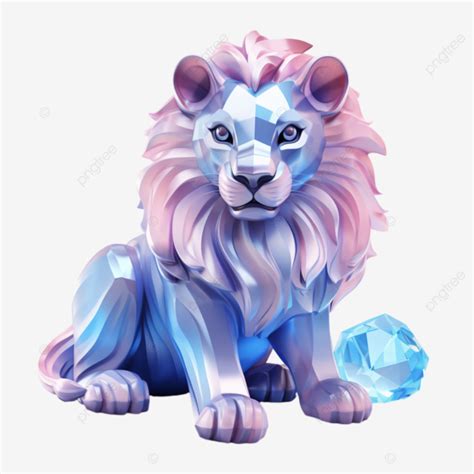 3d gradient lion texture ui design ux material 3d gradient texture