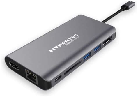 Hypertec Prodock Extreme Universal Usb C Dock With Hdmi Display Port Dual Screen Usb Gigabit