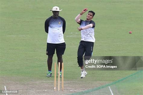 Mohammad Saifuddin In Action During A Practice Session At News Photo