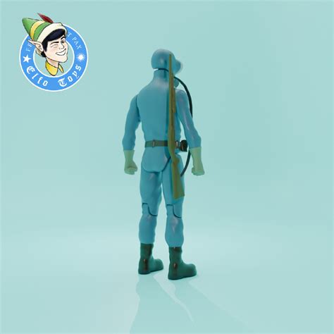 🇦🇷 The Eternauta Retro Action Figure・ 3d File For 3d Printing・cults