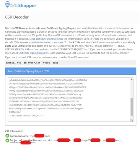 Solved How To Generate A Multi Domain Csr On A Windows Server Up