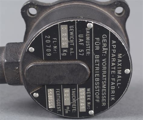 Indicator Fuel Quantity German National Air And Space Museum