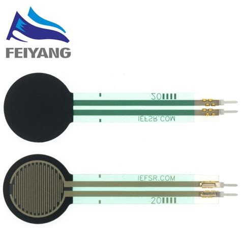 Fsr402 Force Sensitive Resistor 05 นิ้วสําหรับ Arduino Compatible