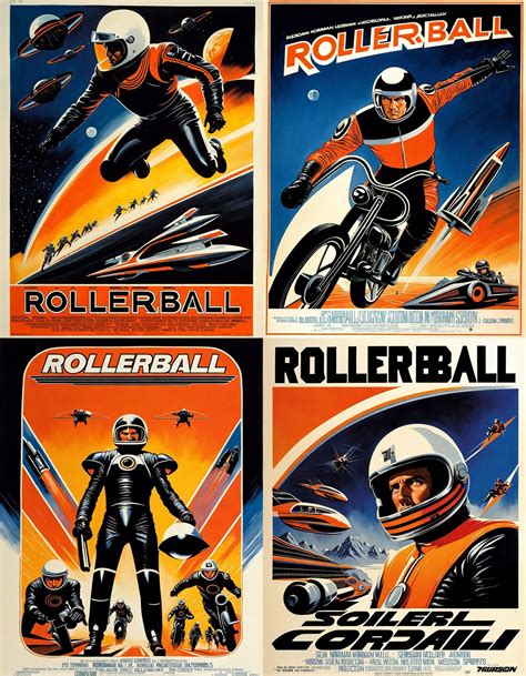 Rollerball A Sci Fi Action Sports Movie From 1975 Director Norman