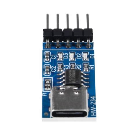 CH340 TYPE C Serial Port Module HW 234 CH340N TYPE C Interface USB To TTL Serial Port Module