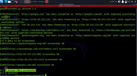 Webscreenshot Simple Script To Screenshot A List Of Websites GeeksforGeeks