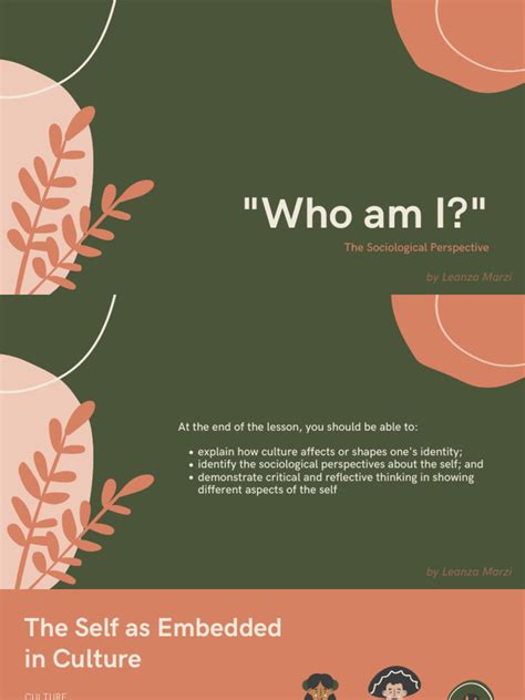 2 Sociological Perspective Pdf Identity Social Science Self