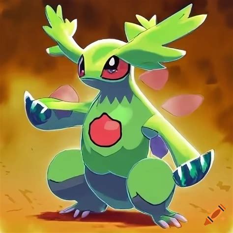 Image Of A Final Stage Grass Type Pokémon On Craiyon