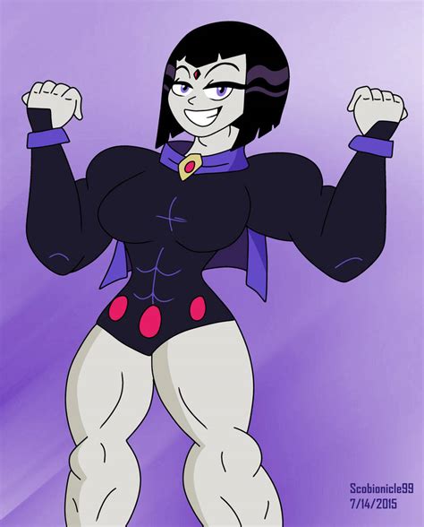 Fanart Fetish 3 5 Muscle Raven By Sb99stuff On Deviantart
