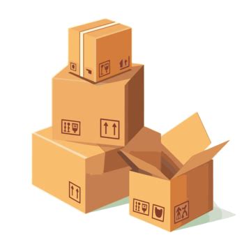 Corrugated Box Clip Art