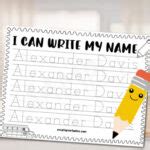 Printable Free Editable Name Practice Pages Nametracing Worksheets