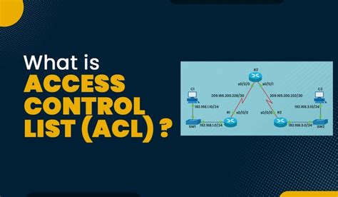 the importance of access control lists acls a comprehensive guide