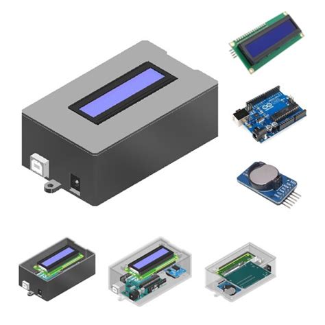 Case Arduino UNO Rtc Ds1302 Lcd 1602 I2c Shopee Philippines