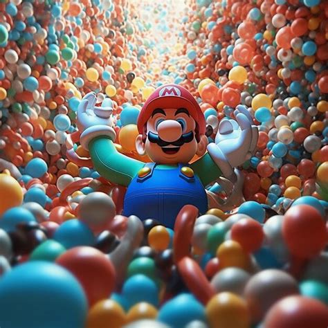 Premium Ai Image Super Mario Game Premium Ai Image Super Mario Game