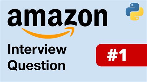 Python Amazon Interview Question Youtube