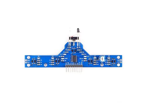 TCRT5000 5 Sensor Array With Limit Switch Senith Electronics