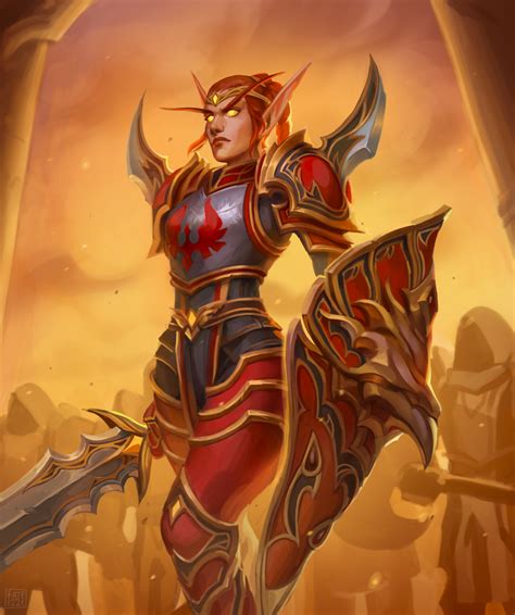 Artstation Lady Liadrin World Of Warcraft Fanart