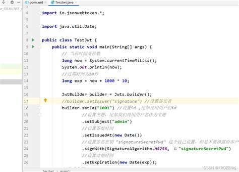M0日常 02 使用jjwt实现jwt中“signaturealgorithmhs256”爆红 Csdn博客 M0日常 02 使用jjwt实现jwt中“signaturealgorithmhs256”爆红 Csdn博客